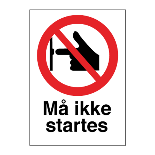 Forbudsskilt til bedrift og private - MERKEFABRIKKEN.NO