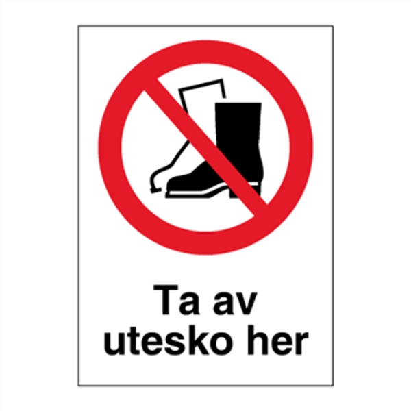 Forbudsskilt til bedrift og private - MERKEFABRIKKEN.NO