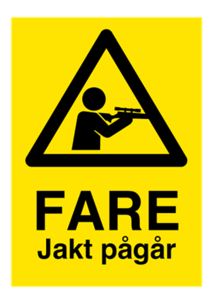 HMS varsel- og fareskilt med symboler og tekst - MERKEFABRIKKEN.NO