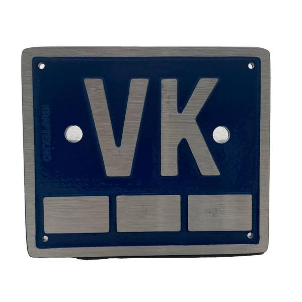 Kumskilt for tydelig merking av kummer og sluk - MERKEFABRIKKEN.NO